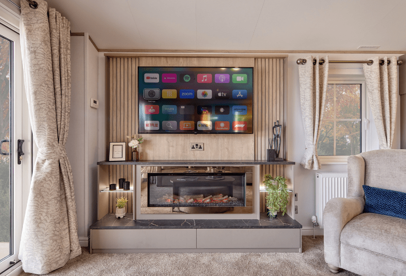 Highfield Willerby Vogue Living Area 2 - Sunset Park Holiday Village